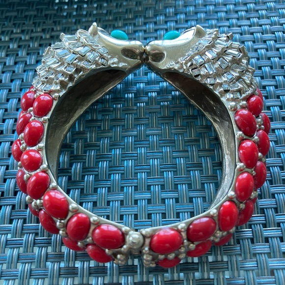 CHANEL | Jewelry | Chanel 8c Boutique Runway Lion Cuff Bracelet | Poshmark